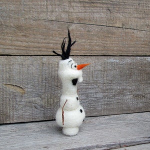 Olaf Felt Snowman Christmas Ornament Winter Figurinе Disney Frozen Xmas ...