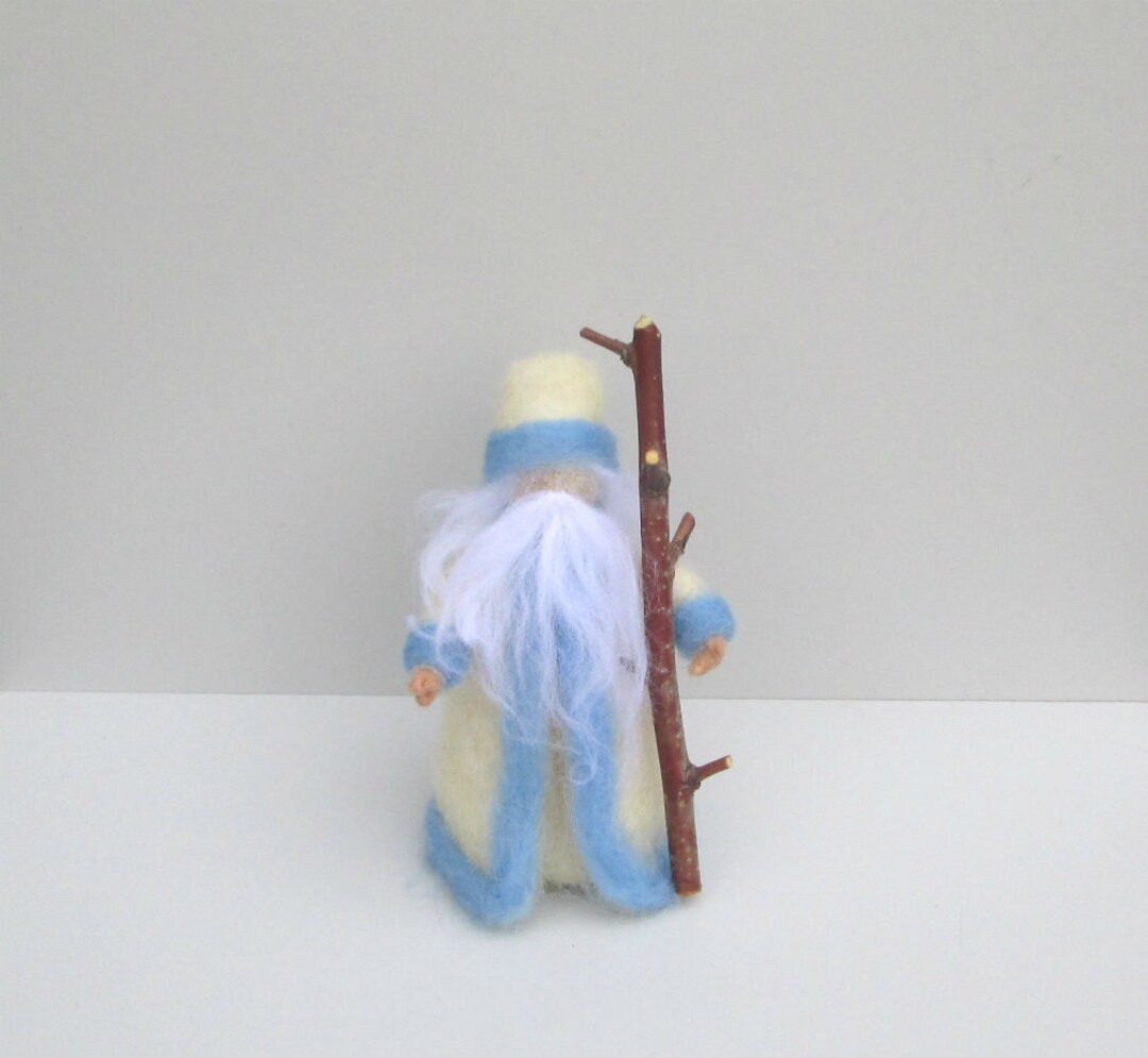 King Winter Father Winter White Winter Doll Waldorf Inspired Snow ...
