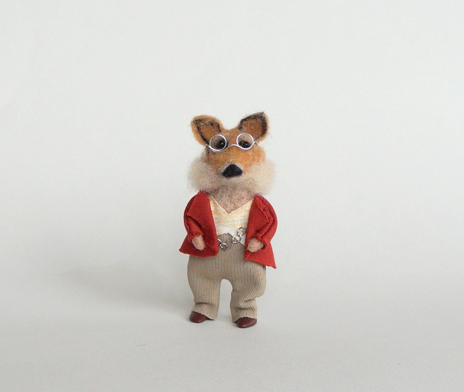 Mr Fox Mayor Harrison Fox Christmas Muppet Fox Puppet Emmet - Etsy
