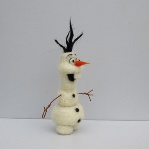 Olaf Felt Snowman Christmas Ornament Winter Figurinе Disney Frozen Xmas ...