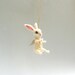 Felt Angel Bunny Christmas Bunny Fairy Rabbit Christmas Ornament ...