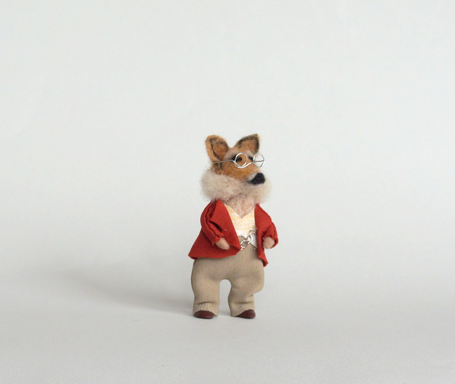 Mr Fox Mayor Harrison Fox Christmas Muppet Fox Puppet Emmet - Etsy