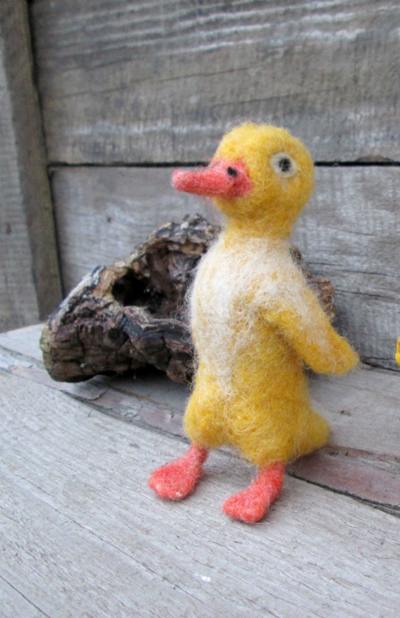 Felted Duck Easter Decor Wool Duck Woolen Sculpture Felted Animal ...