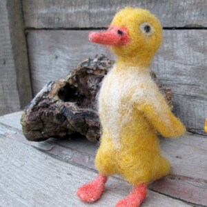 Felted Duck Easter Decor Wool Duck Woolen Sculpture Felted Animal ...