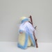 King Winter Father Winter White Winter Doll Waldorf Inspired Snow ...