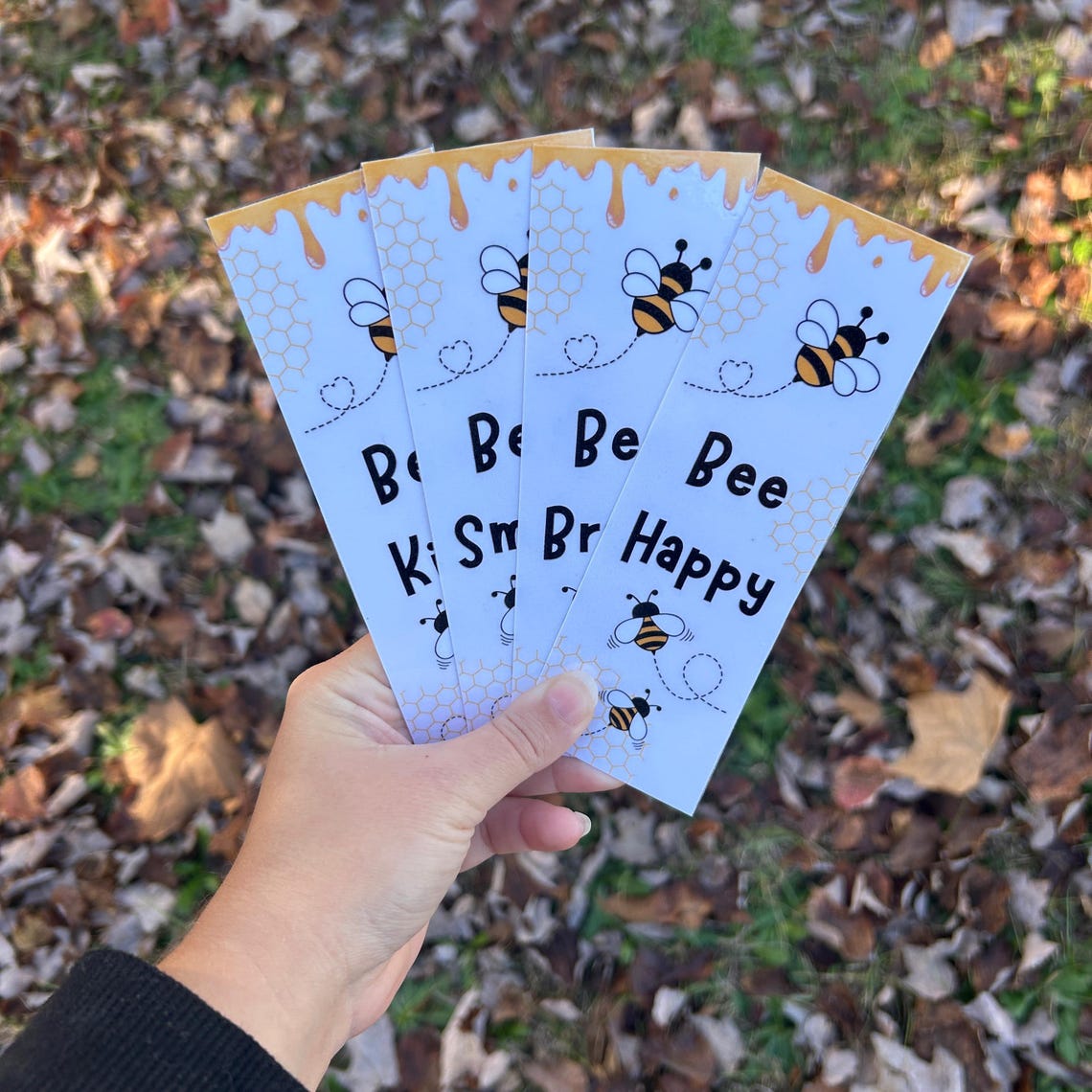 Bee Bookmarks | Kids Bookmarks | Animal Bookmarks | Positive Quote ...