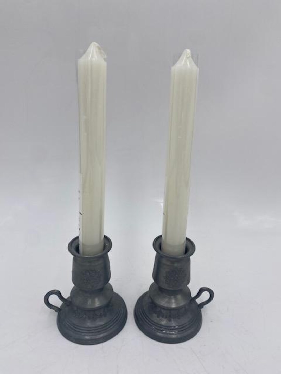 Vintage Pewter Candlestick Holder Pewter Candlestick Holder Vintage ...