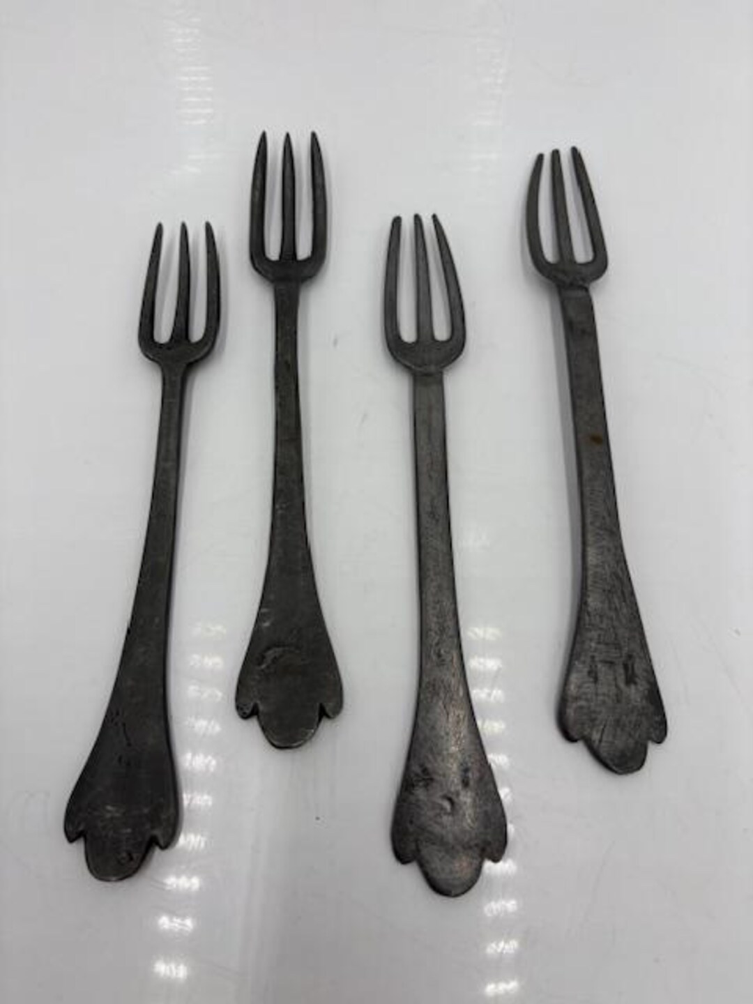 Vintage Pewter Forks - Pewter Fork - Vintage Pewter Utensil - Pewter ...