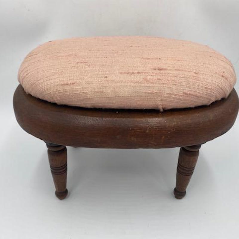 Antique Footstool - Etsy