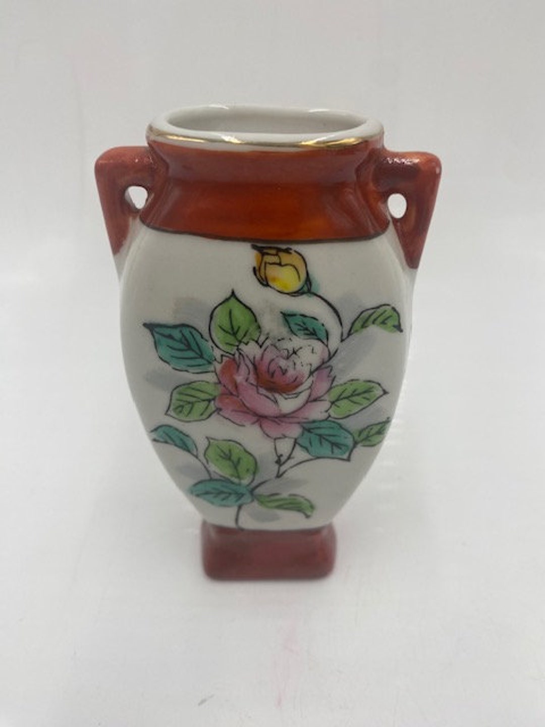 Small Antique Porcelain Vase - Antique Porcelain Vase - Porcelain Vase ...
