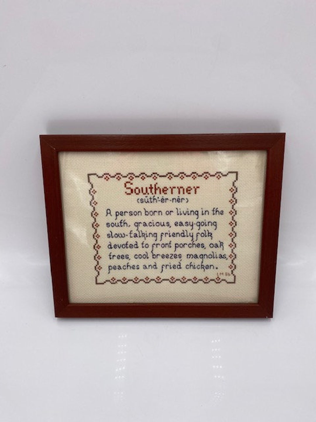 Vintage Needlepoint - Needlepoint - Vintage Wall Hanging - Needlepoint ...