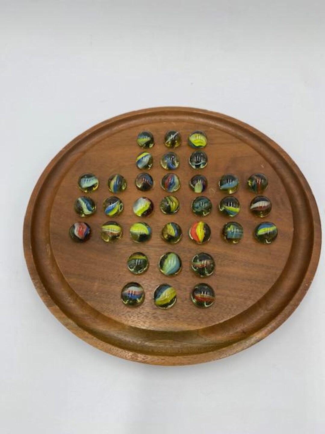 Vintage Chinese Checkers Game - Vintage Chinese Checkers - Small ...