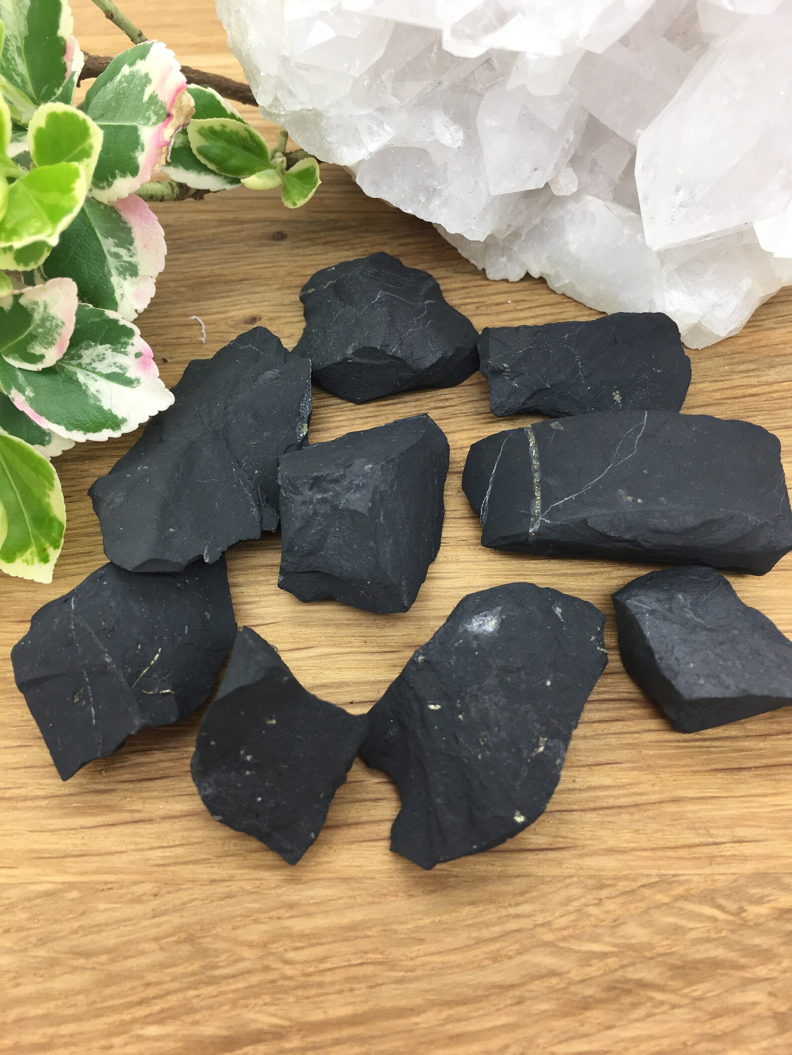 Shungite Rough Water Purification, Crystal Grid, Energy Protection ...