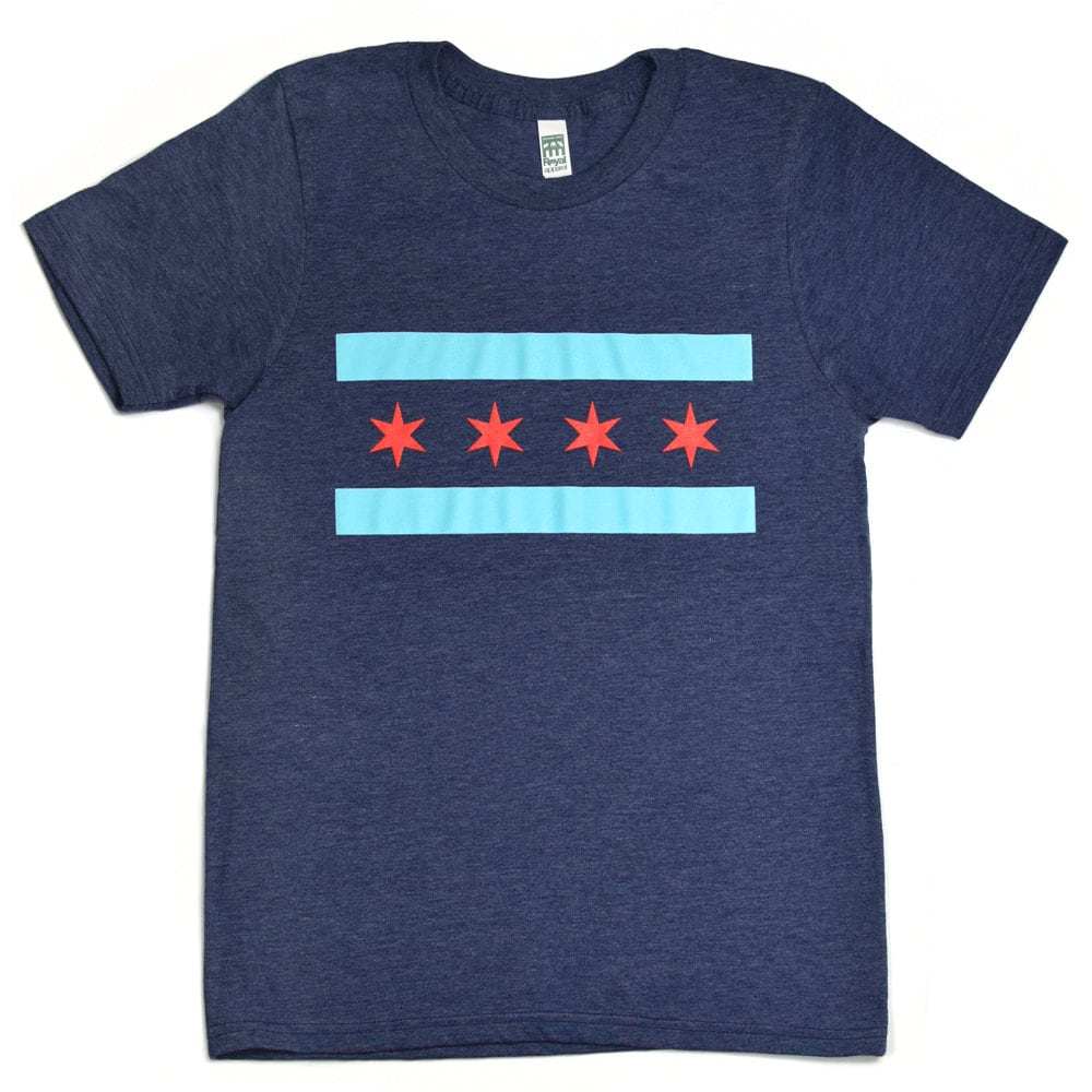 Chicago Flag T-Shirt / Chicago Unisex Tshirt / Chicago T-Shirt | Etsy
