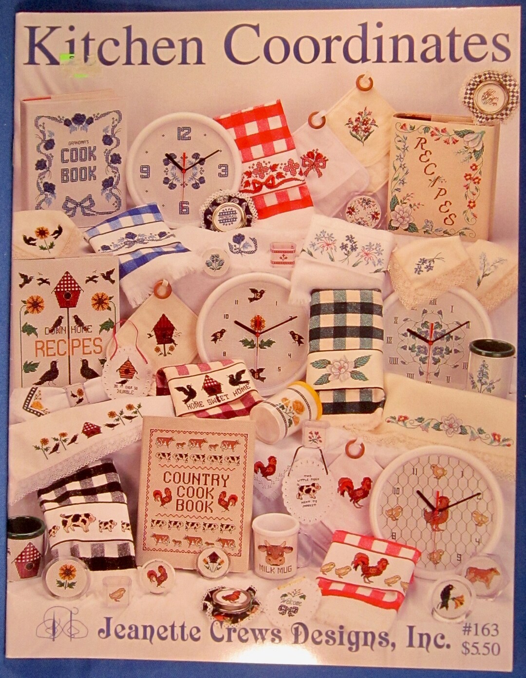 Kitchen Coordinates Cross Stitch Pattern Booklet (#163) by Jeanette ...