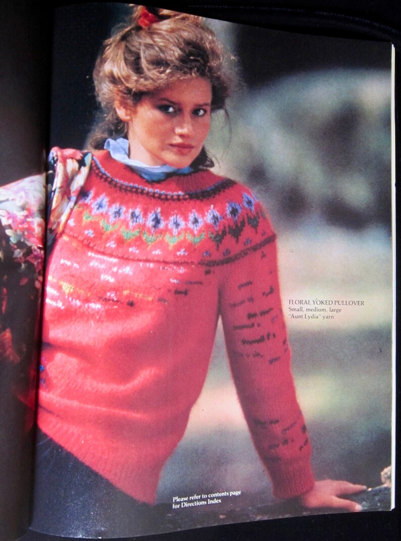 Woman's Day Magazine 101 Needlework and Sweater Ideas - March 1983 ...