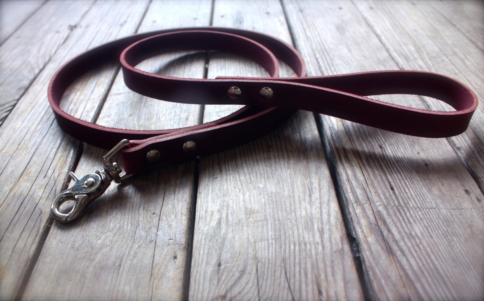 Handmade Leather Dog Leash | Etsy