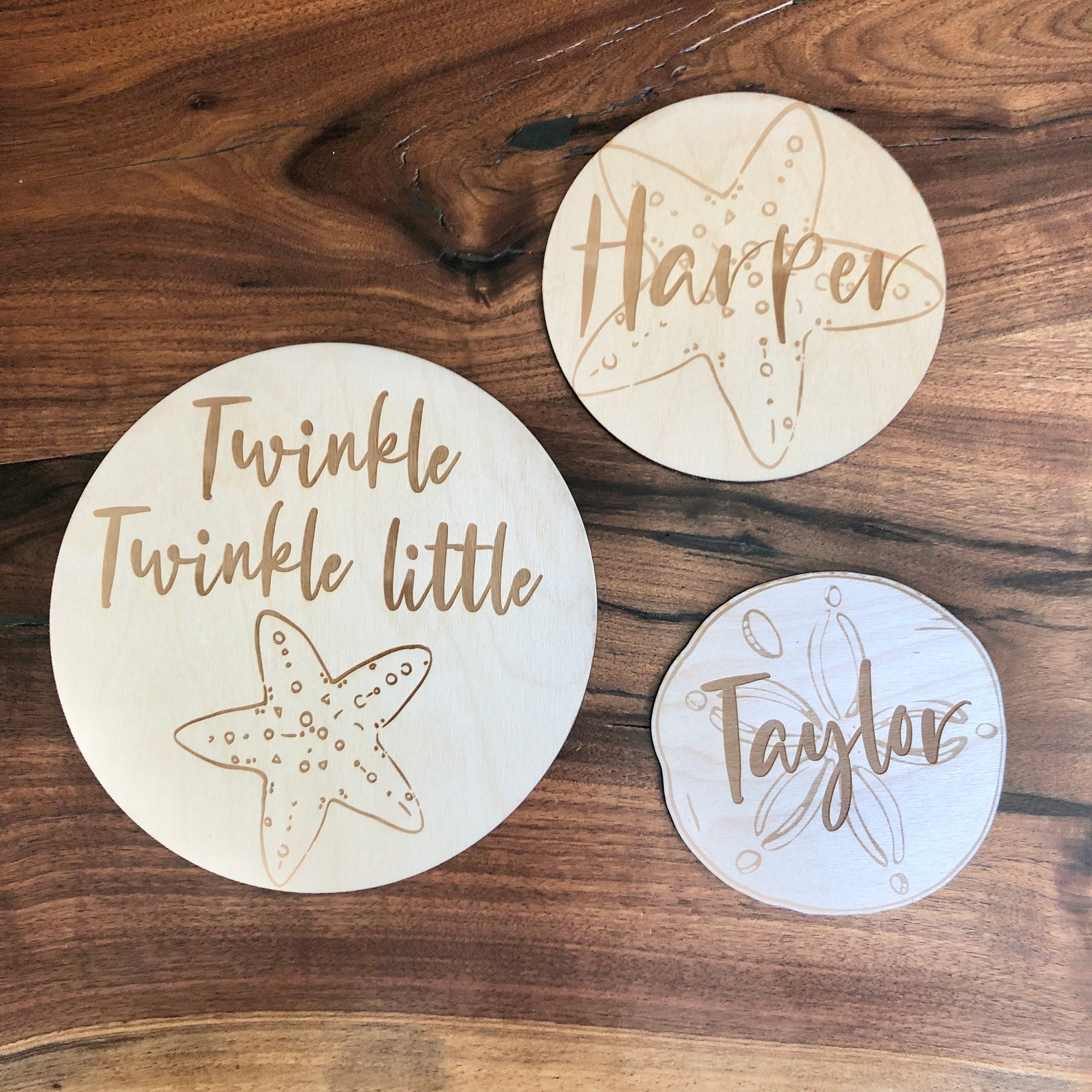 Twinkle Twinkle Little Starfish Nursery Sign/ Beach Theme - Etsy
