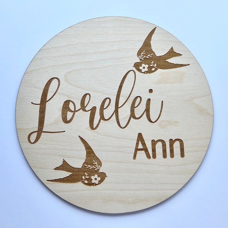 Wooden Bird Signs - Etsy
