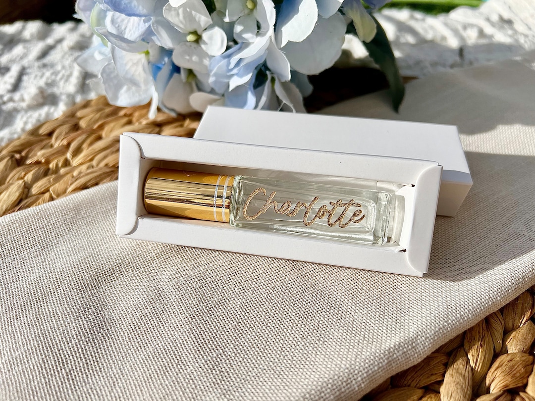 Personalized Mini Perfume Atomizer | Engraved Bridesmaid Gift (10ml) - Etsy