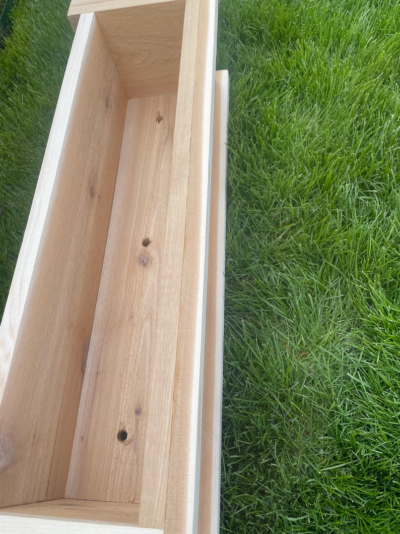 Cedar Window Planter/planter Boxes - Etsy