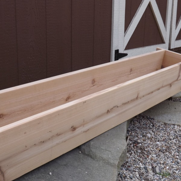 Cedar Window Boxes - Etsy