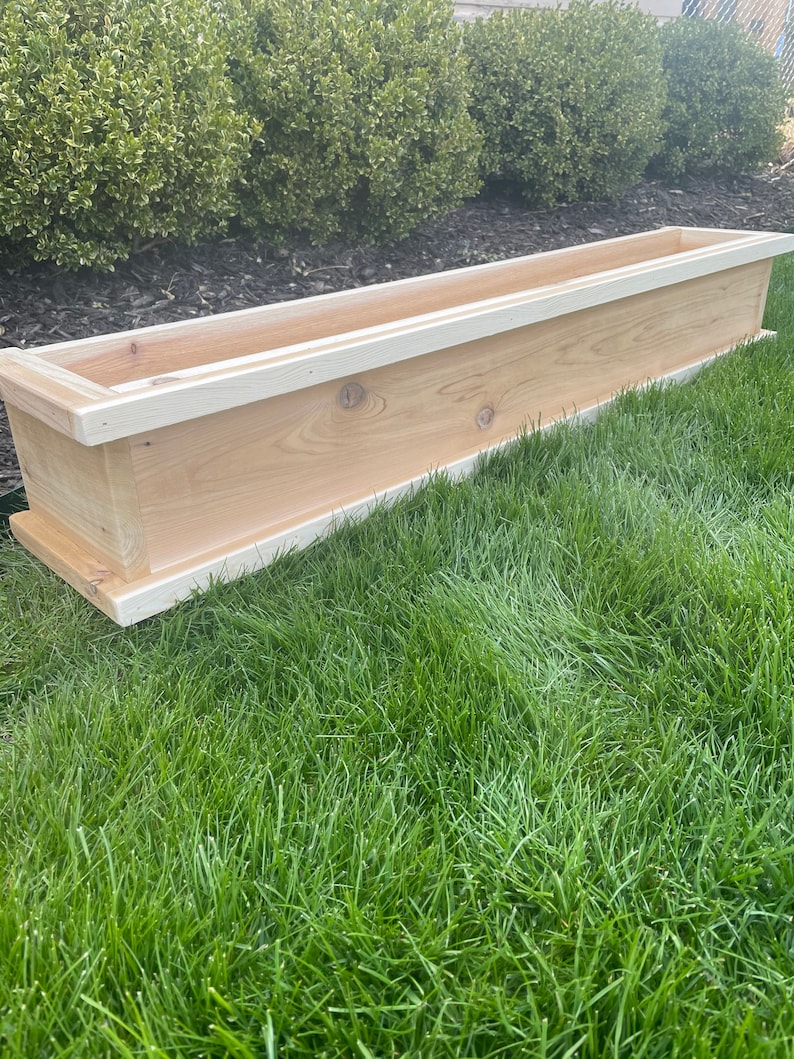 Cedar Window Planter/planter Boxes - Etsy