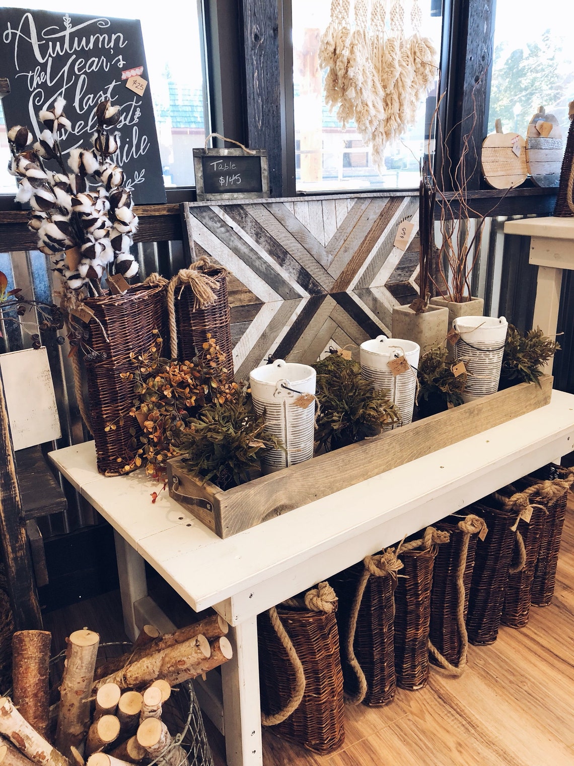Wood Table Trough, Wood Tray, Decorative Tray, Table Trough - Etsy