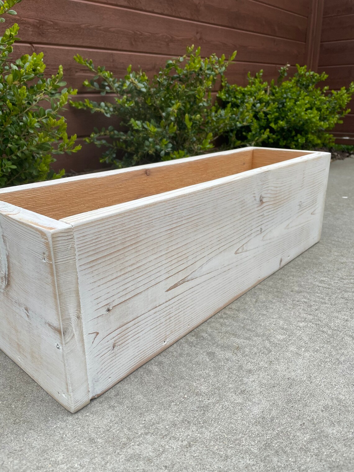 Distressed White Window Box - Etsy