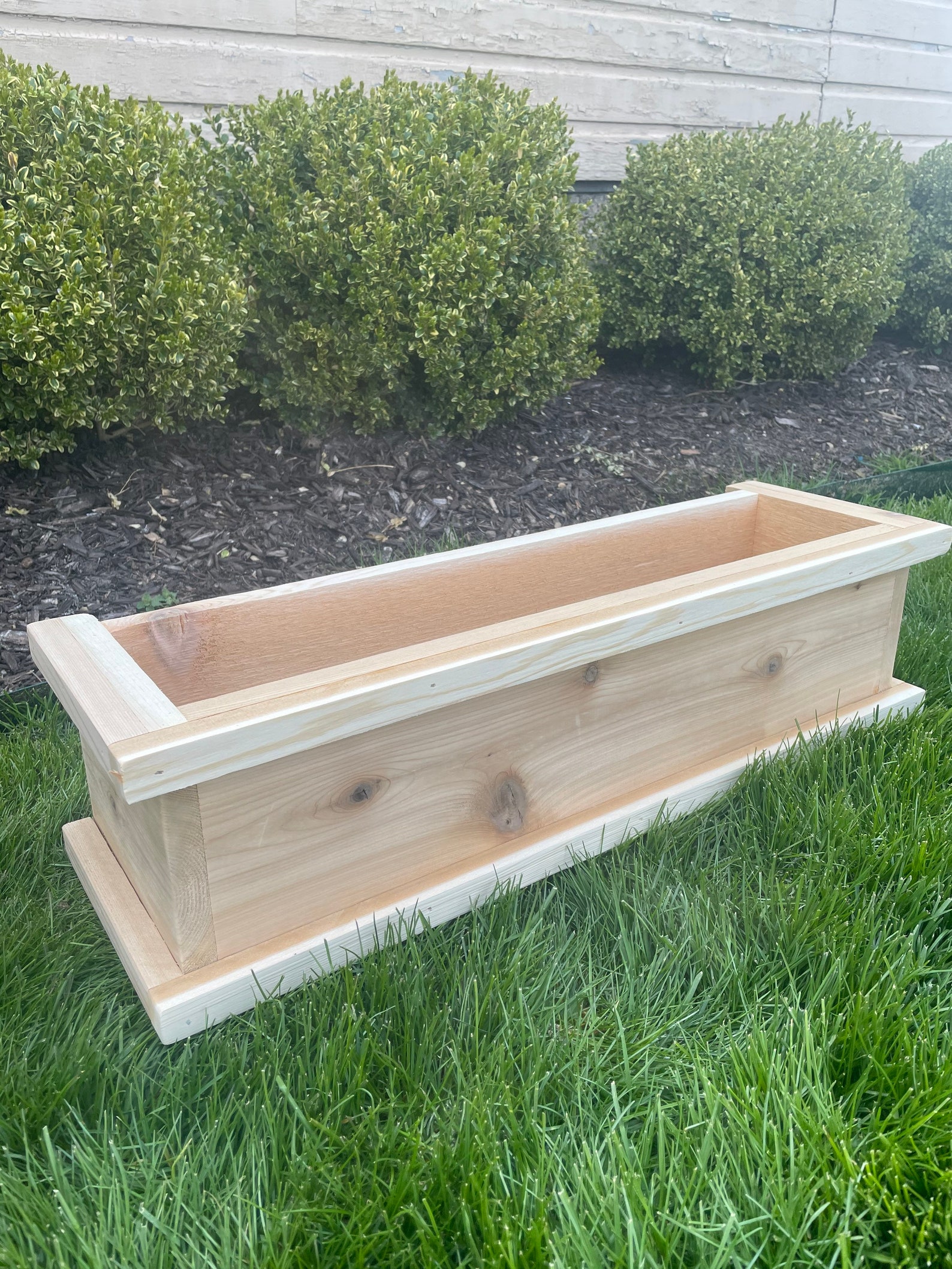 Cedar Window Planter/planter Boxes - Etsy