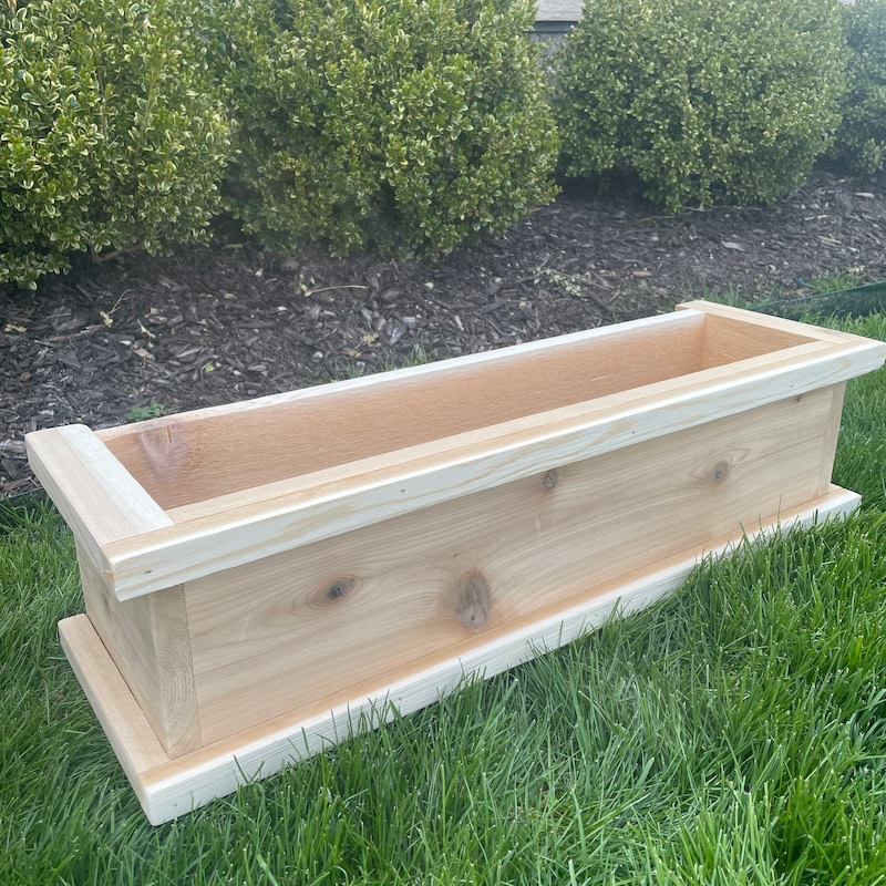 Cedar Window Boxes - Etsy