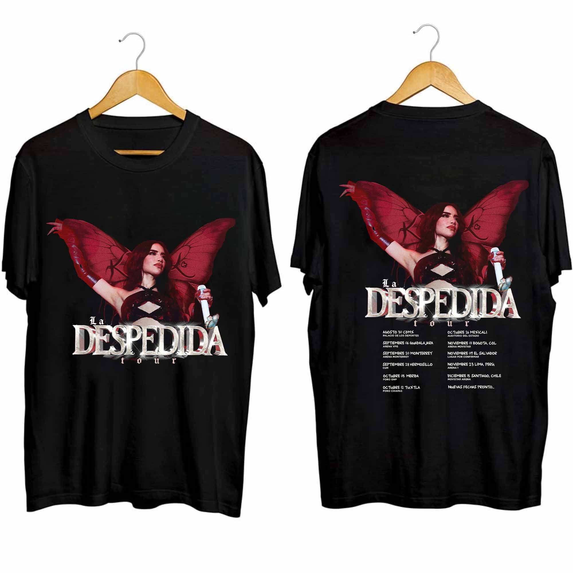 Kimberly Loaiza La Despedida Tour 2024 Shirt, Kimberly Loaiza Fan Shirt ...