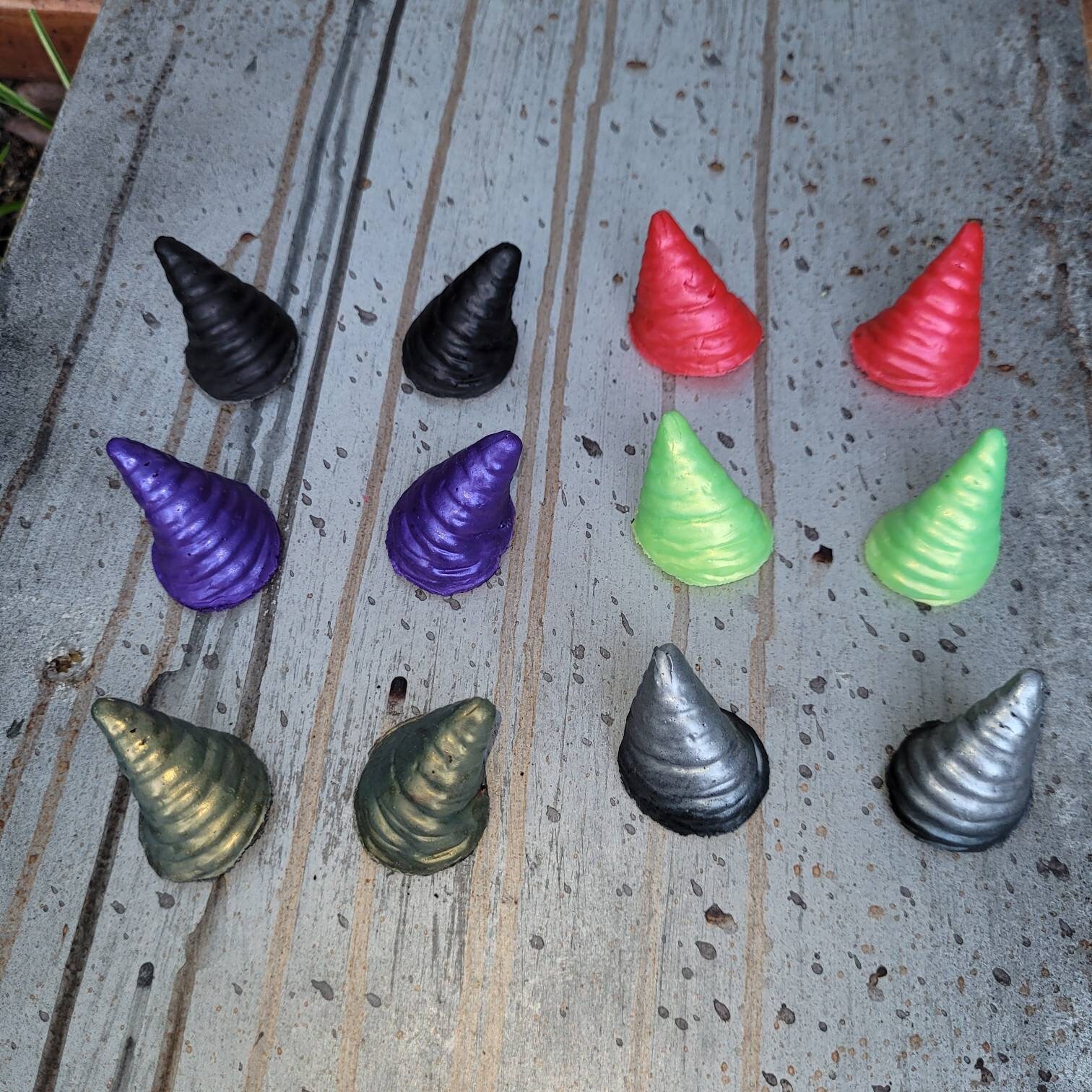 Small Stubby Horns | Prosthetic Makeup Cosplay Halloween Costume ...