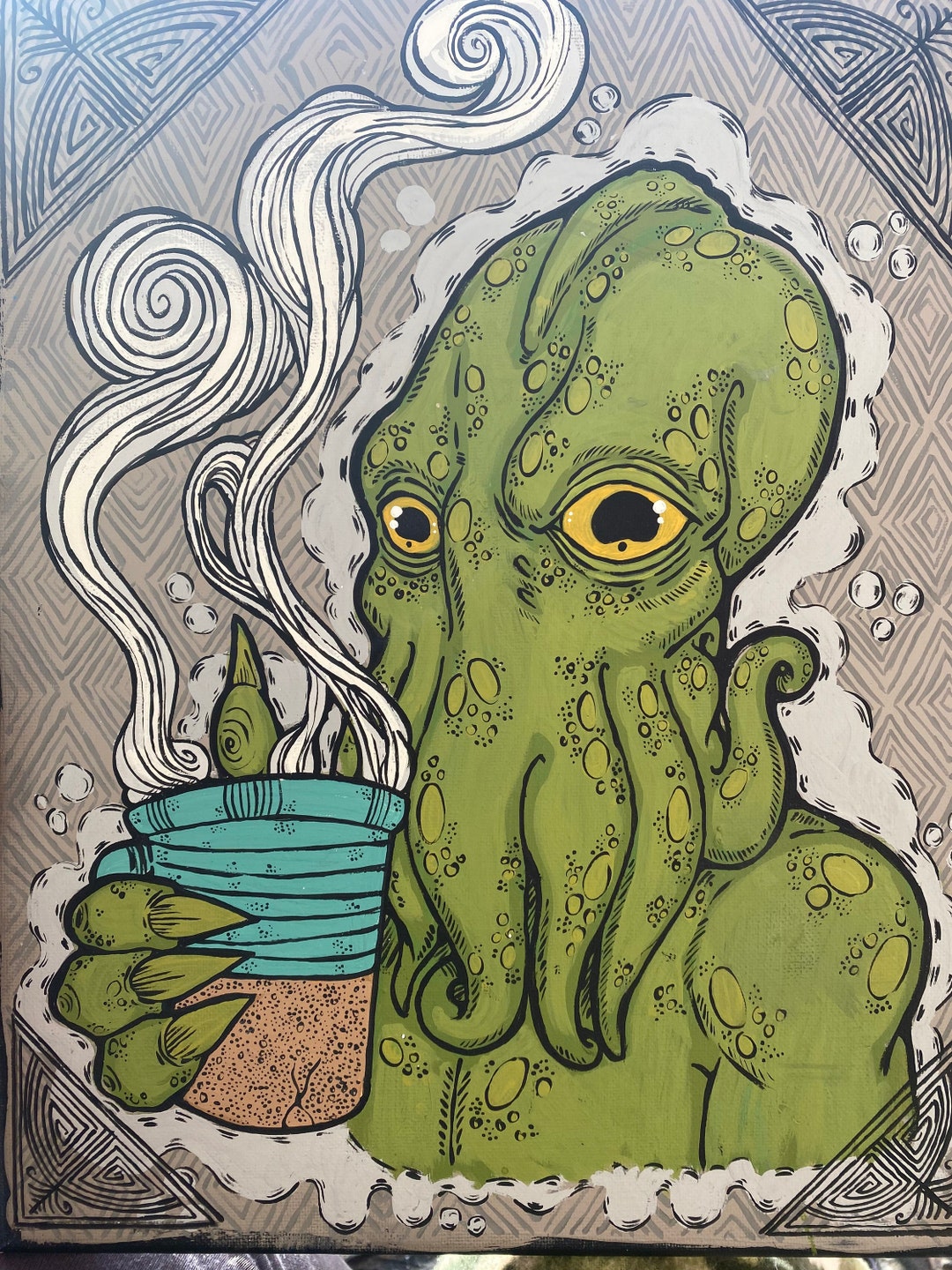 Coffee With Cthulhu - Etsy