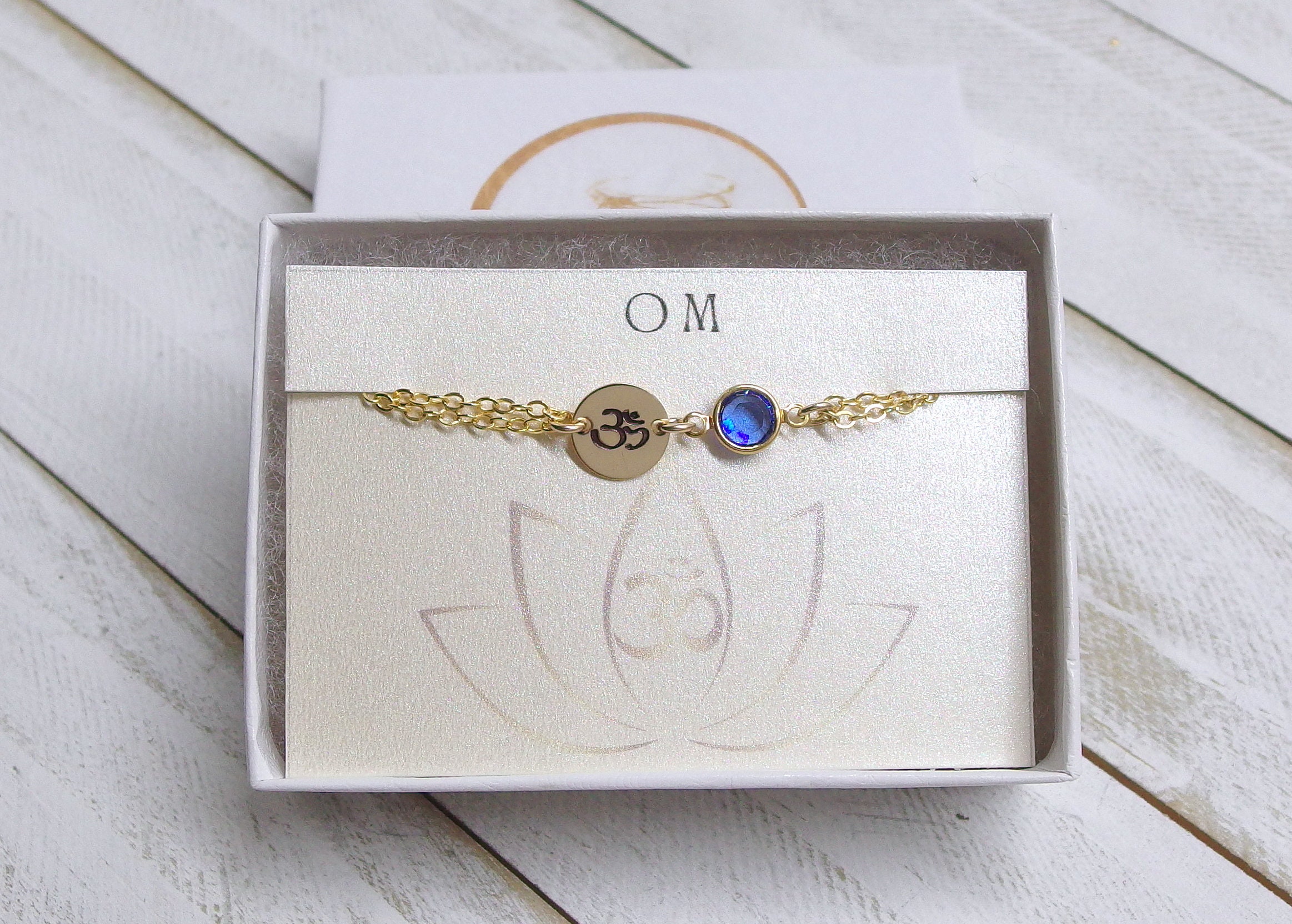Om Bracelet, Ohm Bracelet, Personalized Om Bracelet, Spiritual Jewelry ...