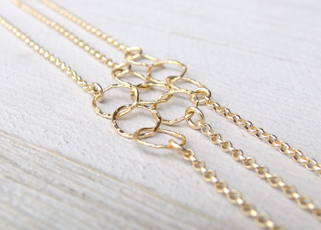 Gift for Friend, Interlocking Link Bracelet, Friendship Bracelet for 2 ...