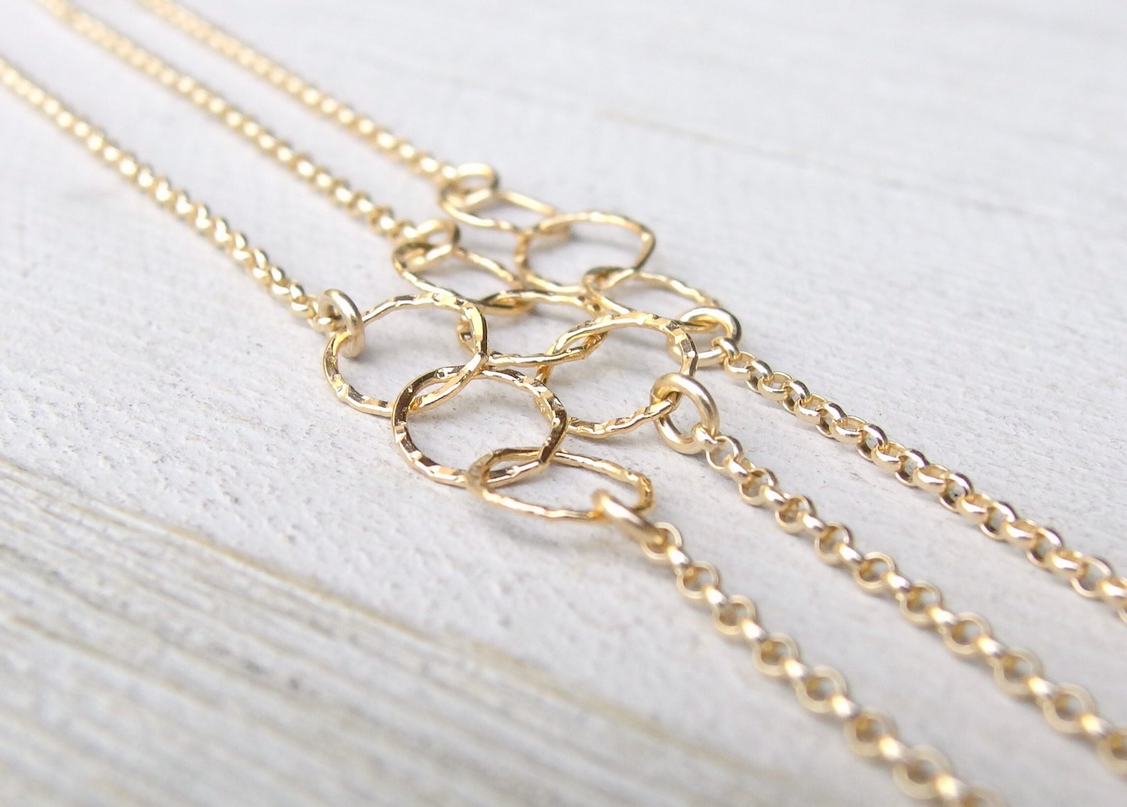 Gift for Friend, Interlocking Link Bracelet, Friendship Bracelet for 2 ...