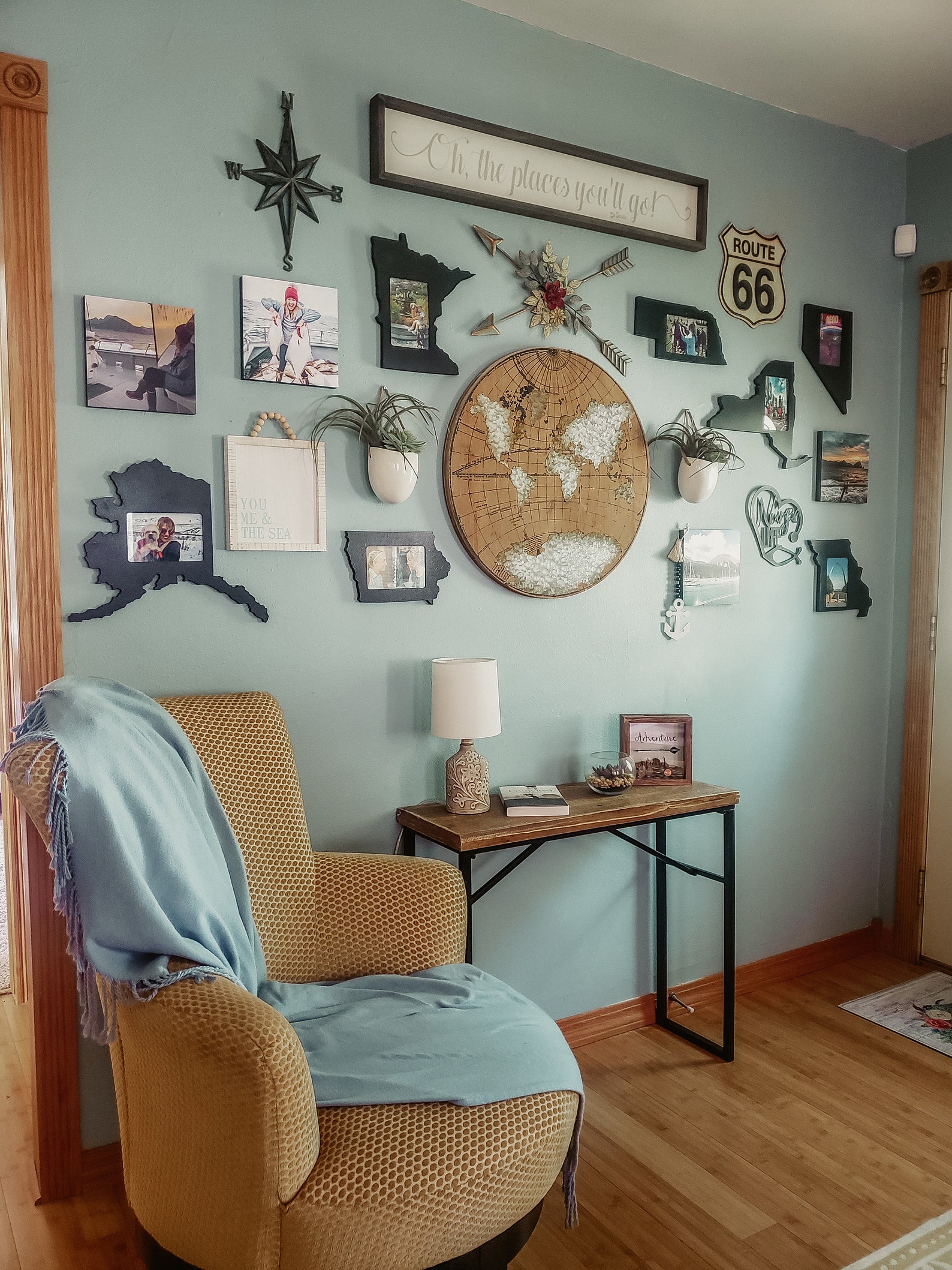 State Shaped 4x6 Picture Frame | Etsy