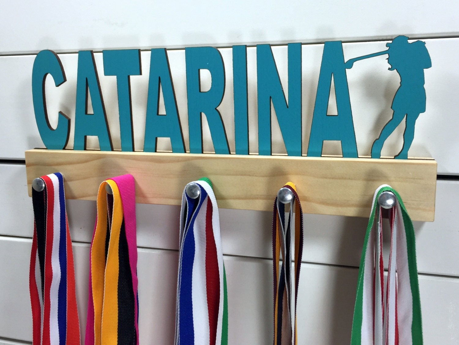 Personalized Golf Girl Medal Display 12 or 20 inch | Etsy