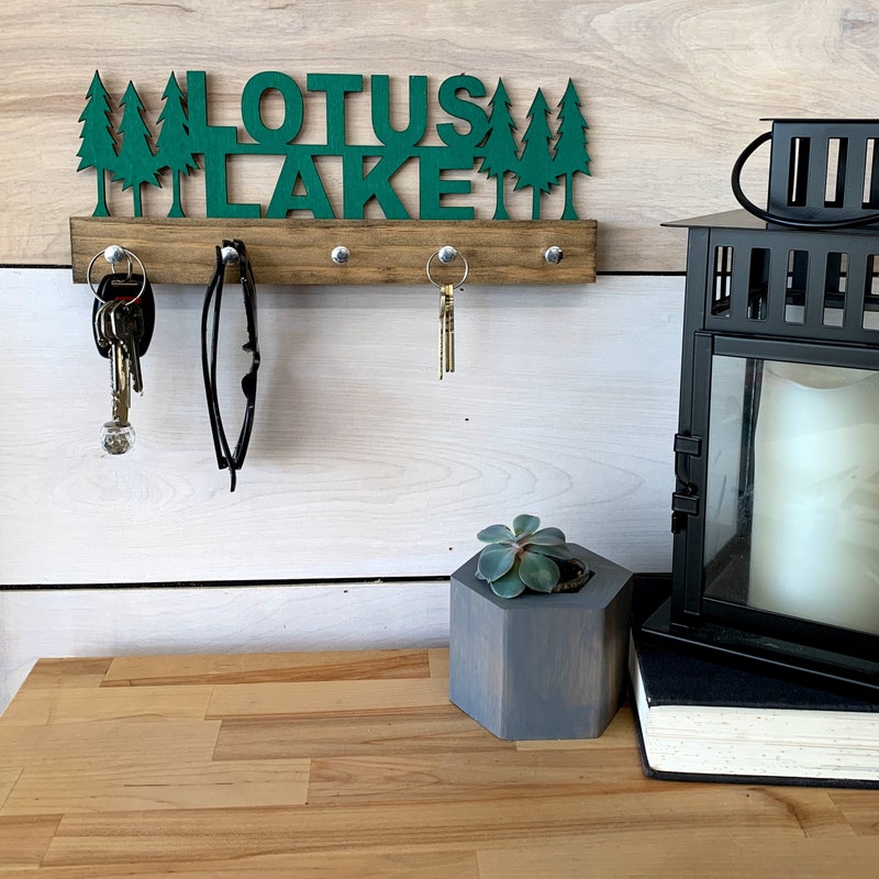 Mountain Key Holder - Etsy