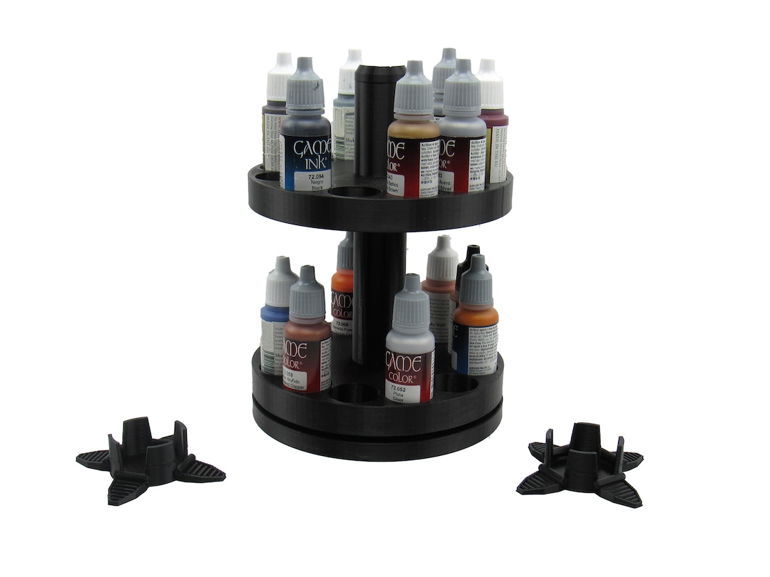 2-tier Spinning Paint Rack DND Terrain Compatible With Dungeons and ...