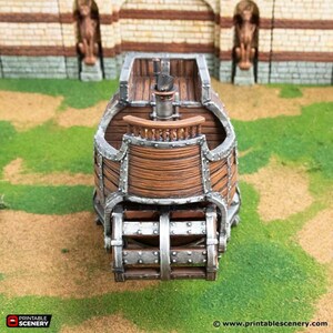 Barrel-tech Sky Barge - DND Terrain Compatible With Dungeons and ...