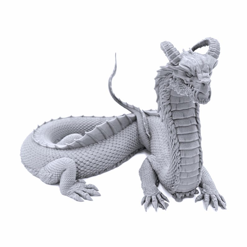 The Great Wyrm by Printable Scenery, 3D Printed Tabletop RPG Scenery ...