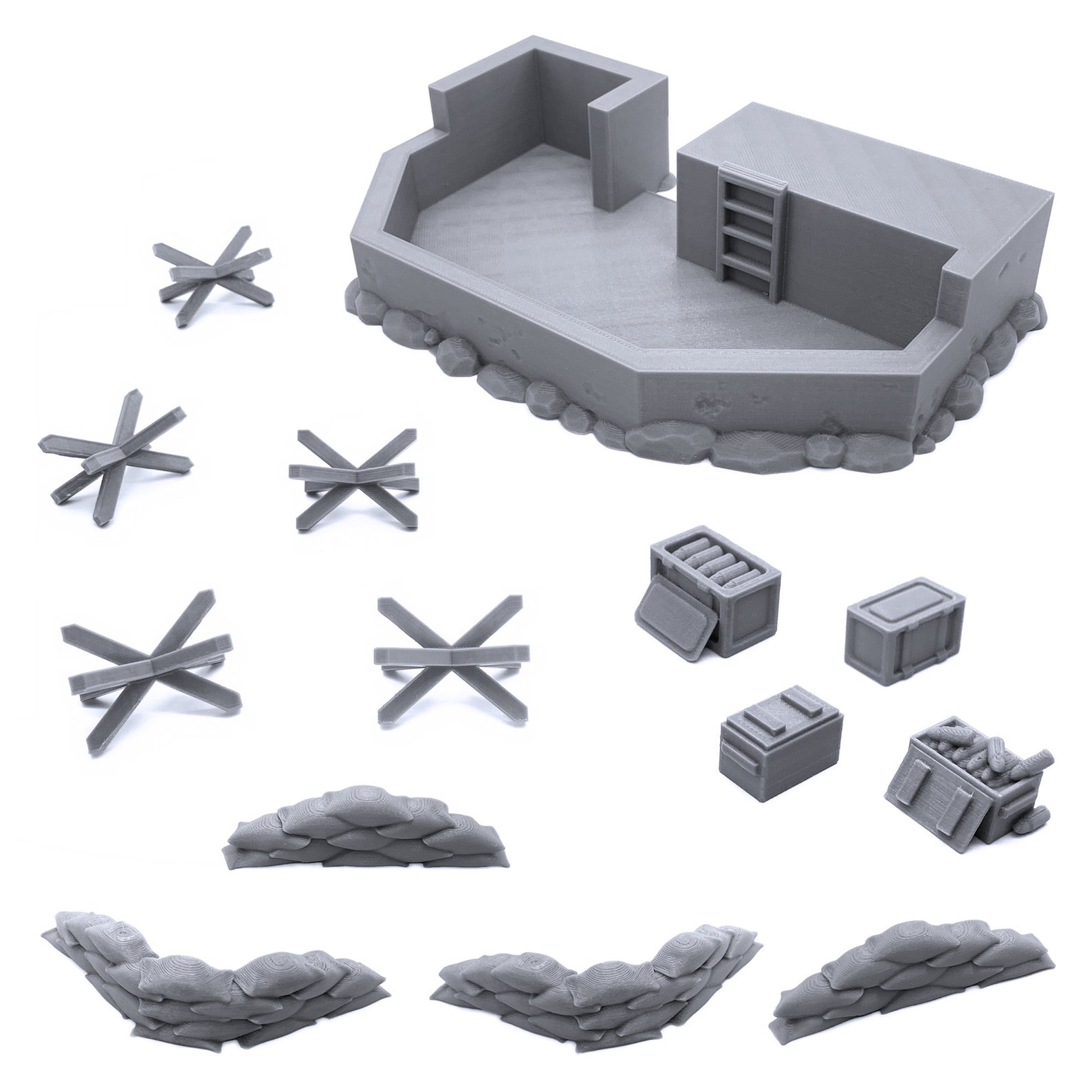Siege the Shore, Terrain Scenery for Tabletop 28mm Miniatures Wargame ...