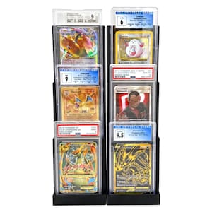 Graded Card Slab Stadium Displays (2 Pack), Compatible With PSA ...