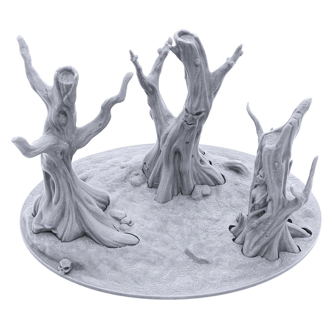Evil Trees - DND Terrain Compatible With Dungeons and Dragons, 28mm ...