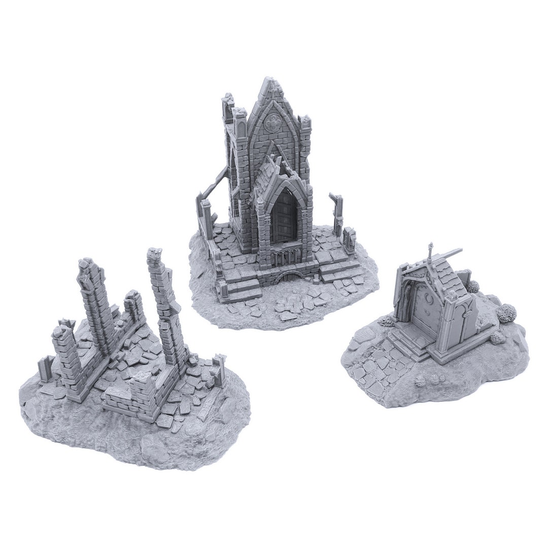 Hallowed Mausoleums - DND Terrain Compatible With Dungeons & Dragons ...