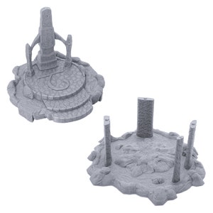 Elven Floating Island - DND Terrain Compatible With Dungeons and ...