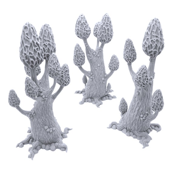 Wargaming Trees STL Raised Caverns By Printable Scenery, 3D Printed ...