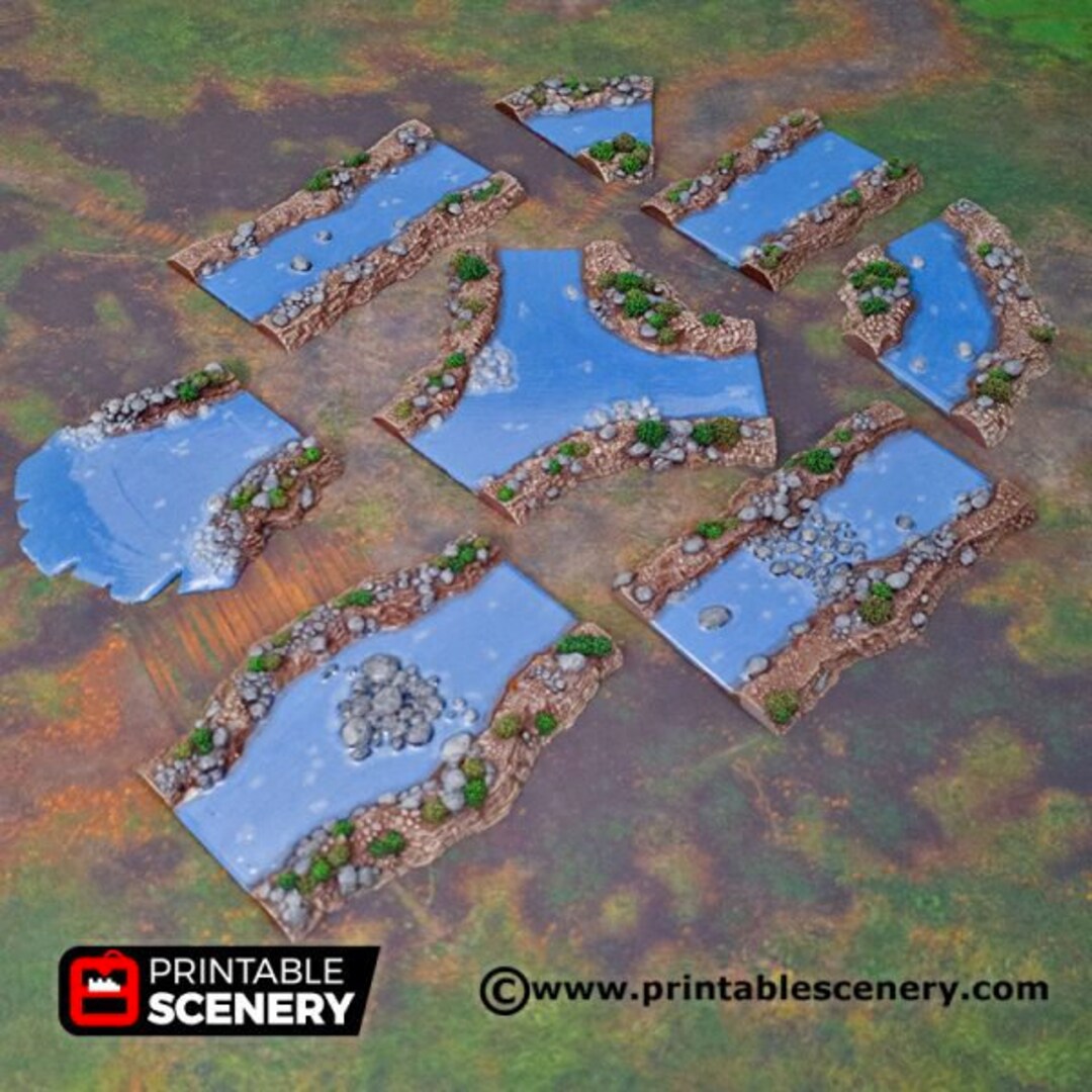 Wild Rivers DND Terrain Compatible With Dungeons and Dragons, 28mm ...